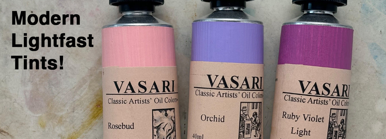 Vasari Classic Artists' Oil Colors - Handmade artist oil paint