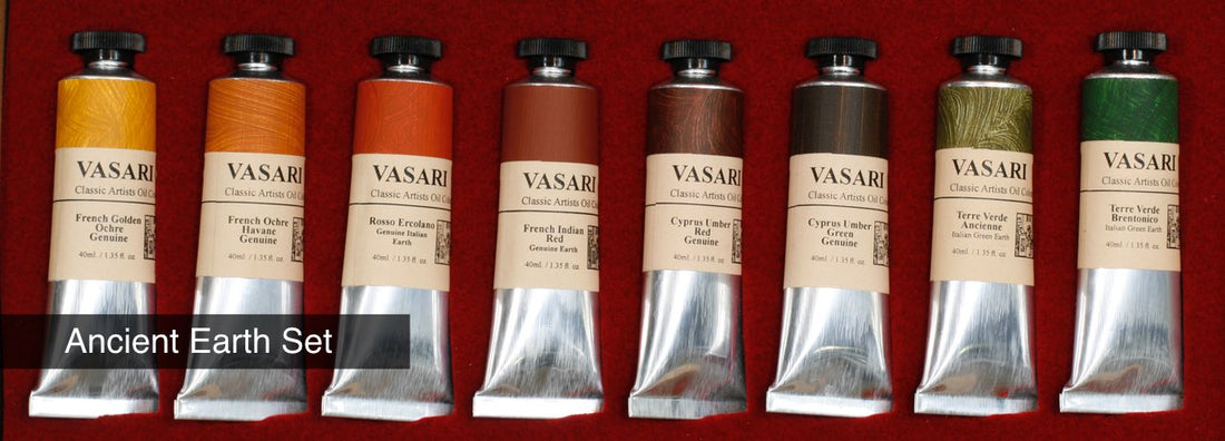 Vasari Classic Artists' Oil Colors - Handmade artist oil paint