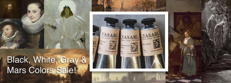 Vasari Classic Artists' Oil Colors - Handmade artist oil paint