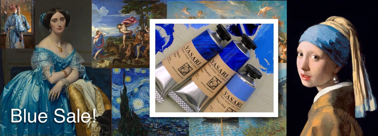 Vasari Classic Artists' Oil Colors - Handmade artist oil paint