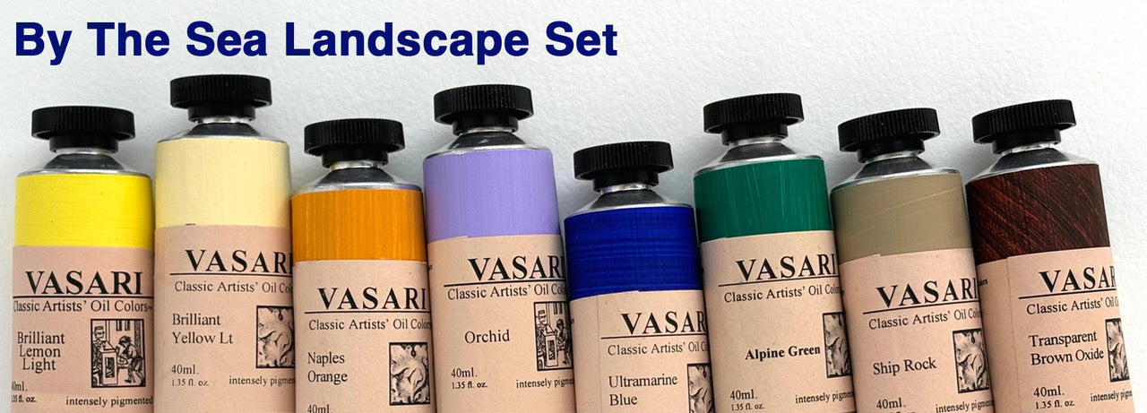 Vasari Classic Artists' Oil Colors - Handmade artist oil paint