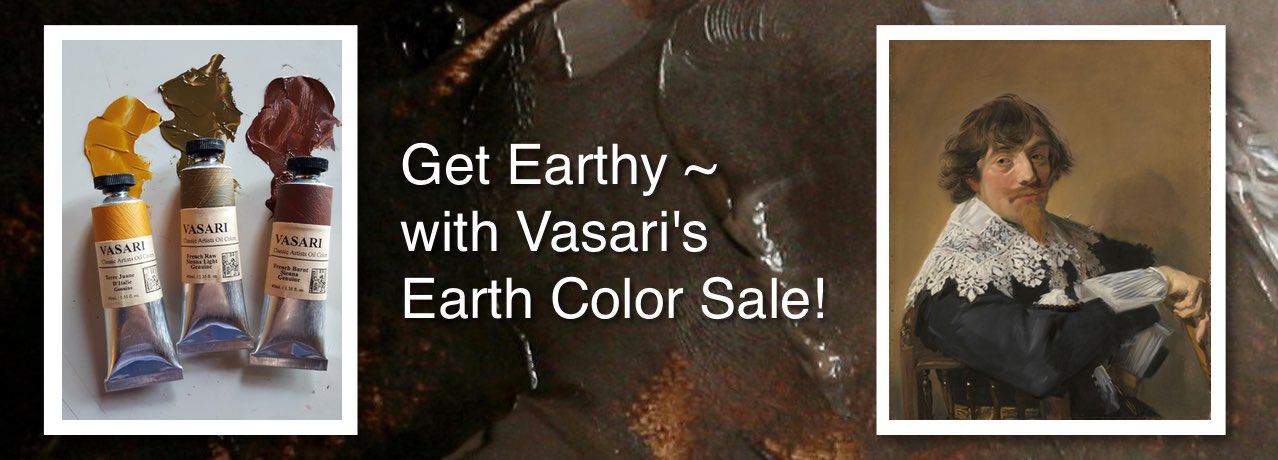 Vasari Classic Artists' Oil Colors - Handmade artist oil paint