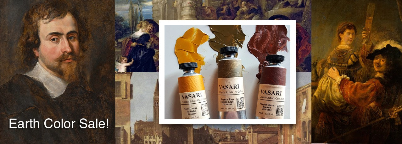 Vasari Classic Artists' Oil Colors - Handmade artist oil paint