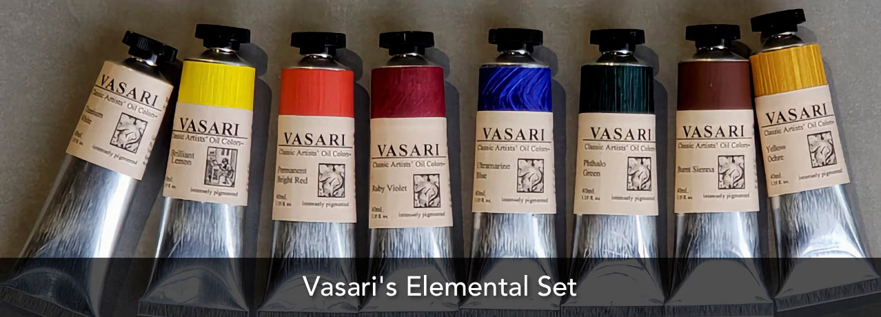 Vasari Classic Artists' Oil Colors - Handmade artist oil paint