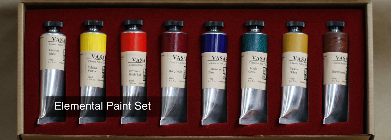 Vasari Classic Artists' Oil Colors - Handmade artist oil paint