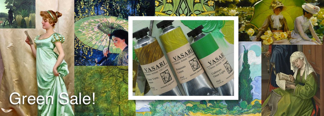 Vasari Classic Artists' Oil Colors - Handmade artist oil paint
