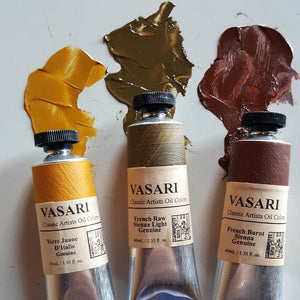 Vasari Classic Artists' Oil Colors - Handmade artist oil paint