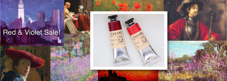 Vasari Classic Artists' Oil Colors - Handmade artist oil paint